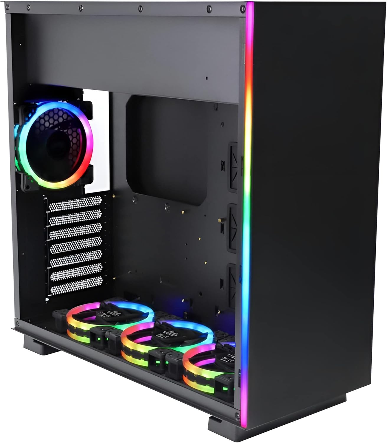 Amazon.com: Gaming PC Custom Computer System Ryzen 5 5600G 4.4 GHz 16GB ...