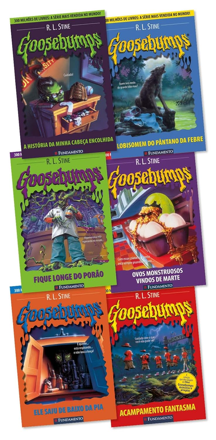 Buy Kit Goosebumps - 6 Livros Book Online at Low Prices in India | Kit ...