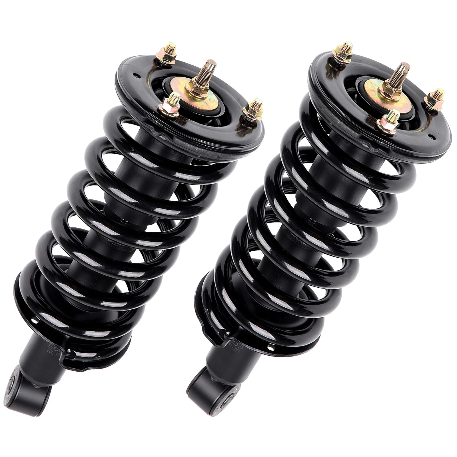 2PCS Front Complete Struts Assembly w/Coil Spring Fit for 2004-2010 for ...