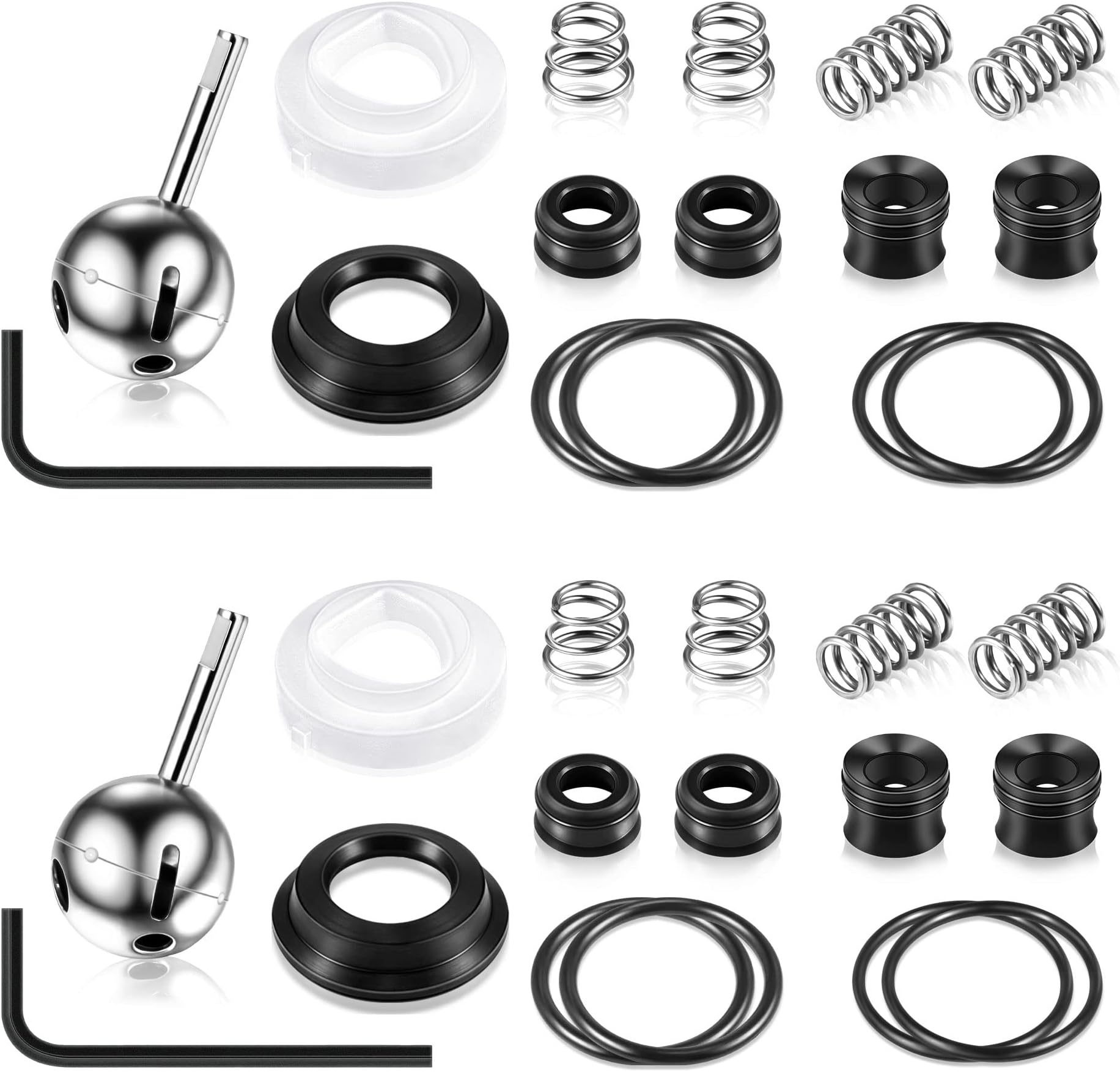 Peerless Faucet RP44123 Ball, Seats, Springs, Cam, Cap, Adjusting Ring ...