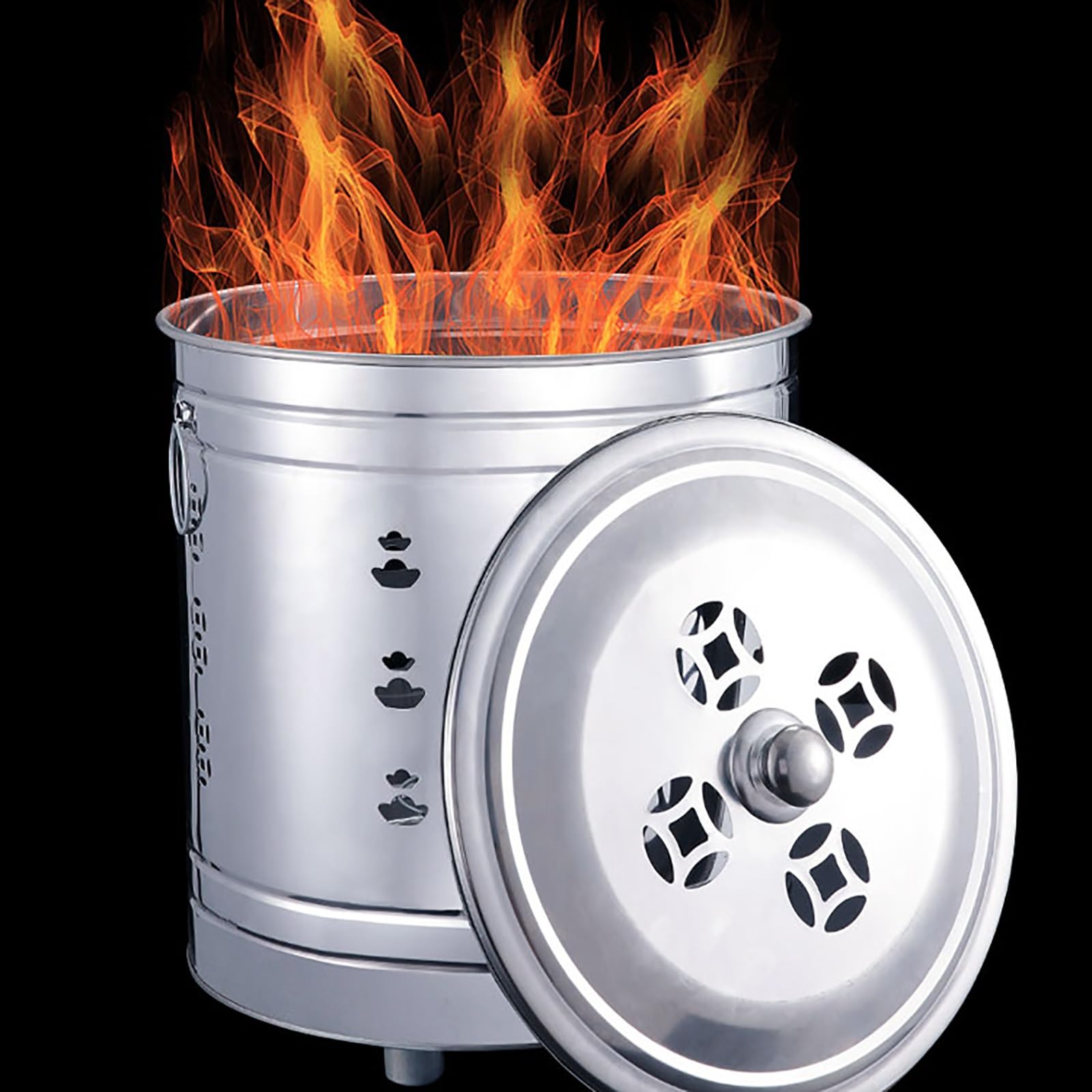 Trash Burning Fire Pit