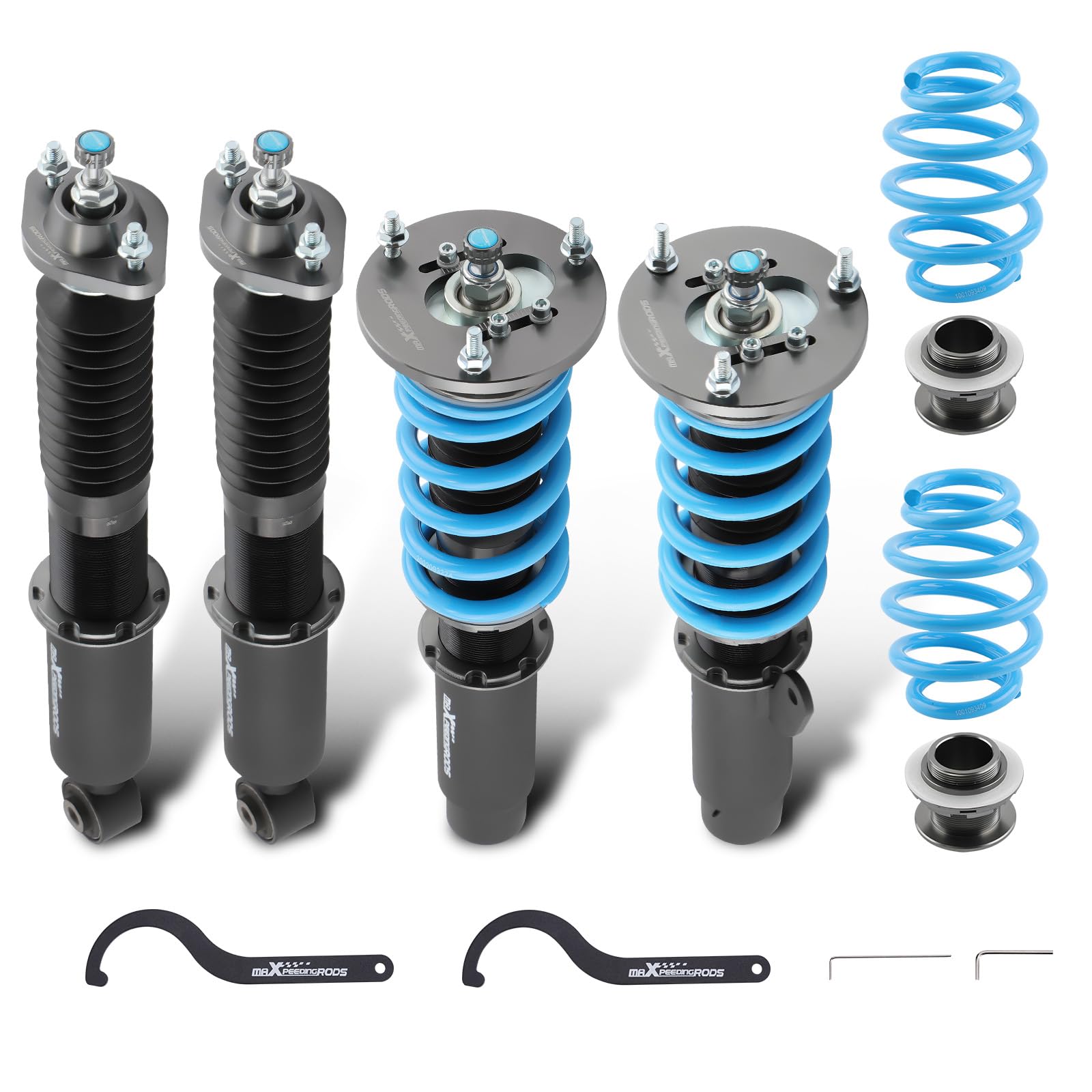 Amazon.com: maXpeedingrods Coilover for BMW E46 1998-2007, 24 Levels ...