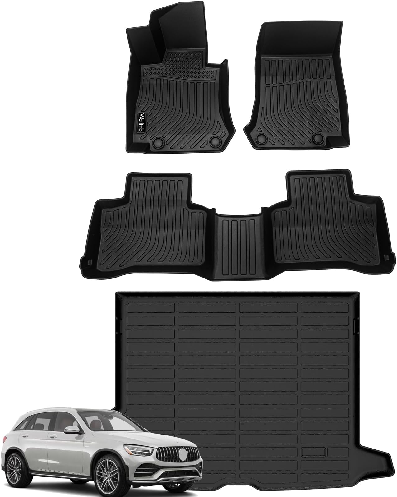 Amazon.com: Naibeve Floor Mats for 2020-2024 Mercedes Benz GLE - All ...