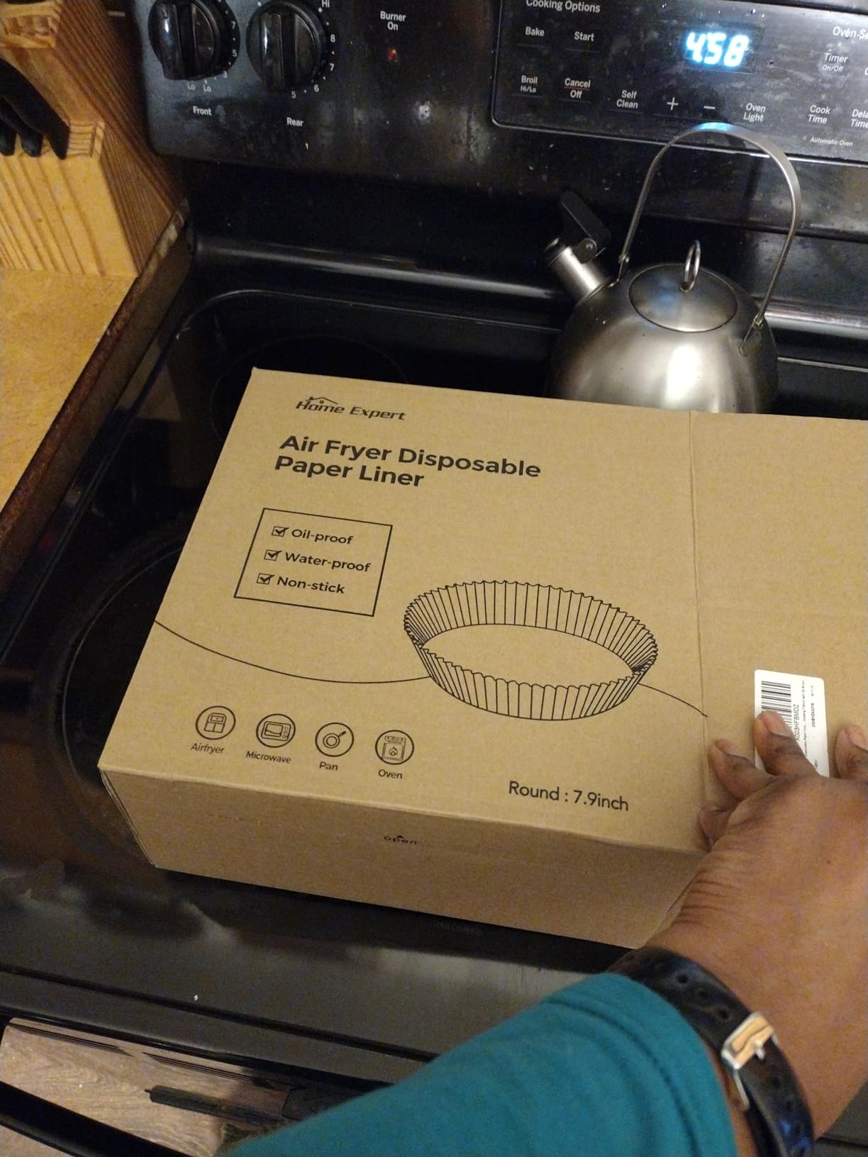 Amazon.com: Air Fryer Disposable Paper Liner-300PCS Reusable Liners ...