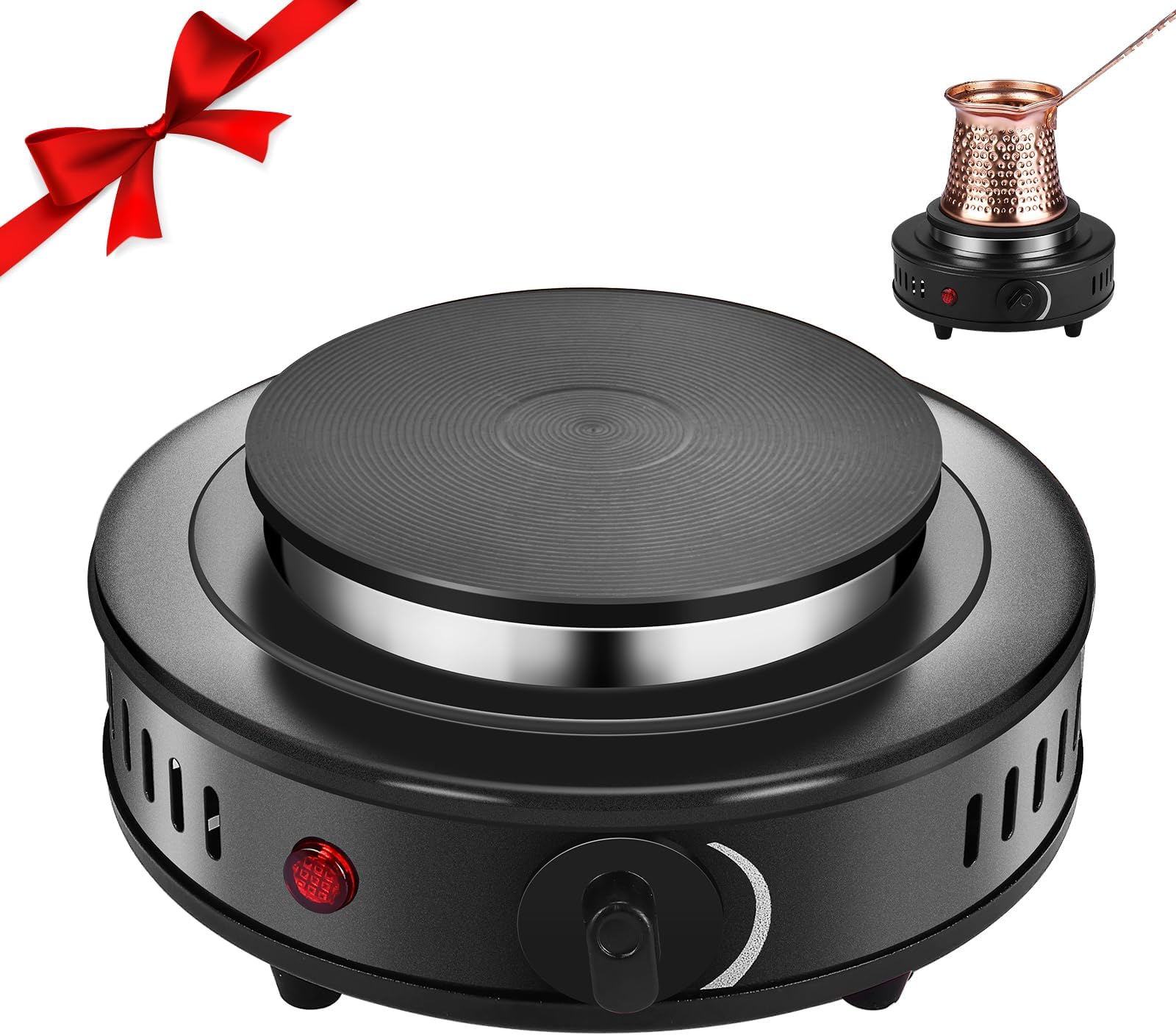 Amazon.com: Artilife Mini Hot Plate Small Hot Plate,Small Hot Plate ...