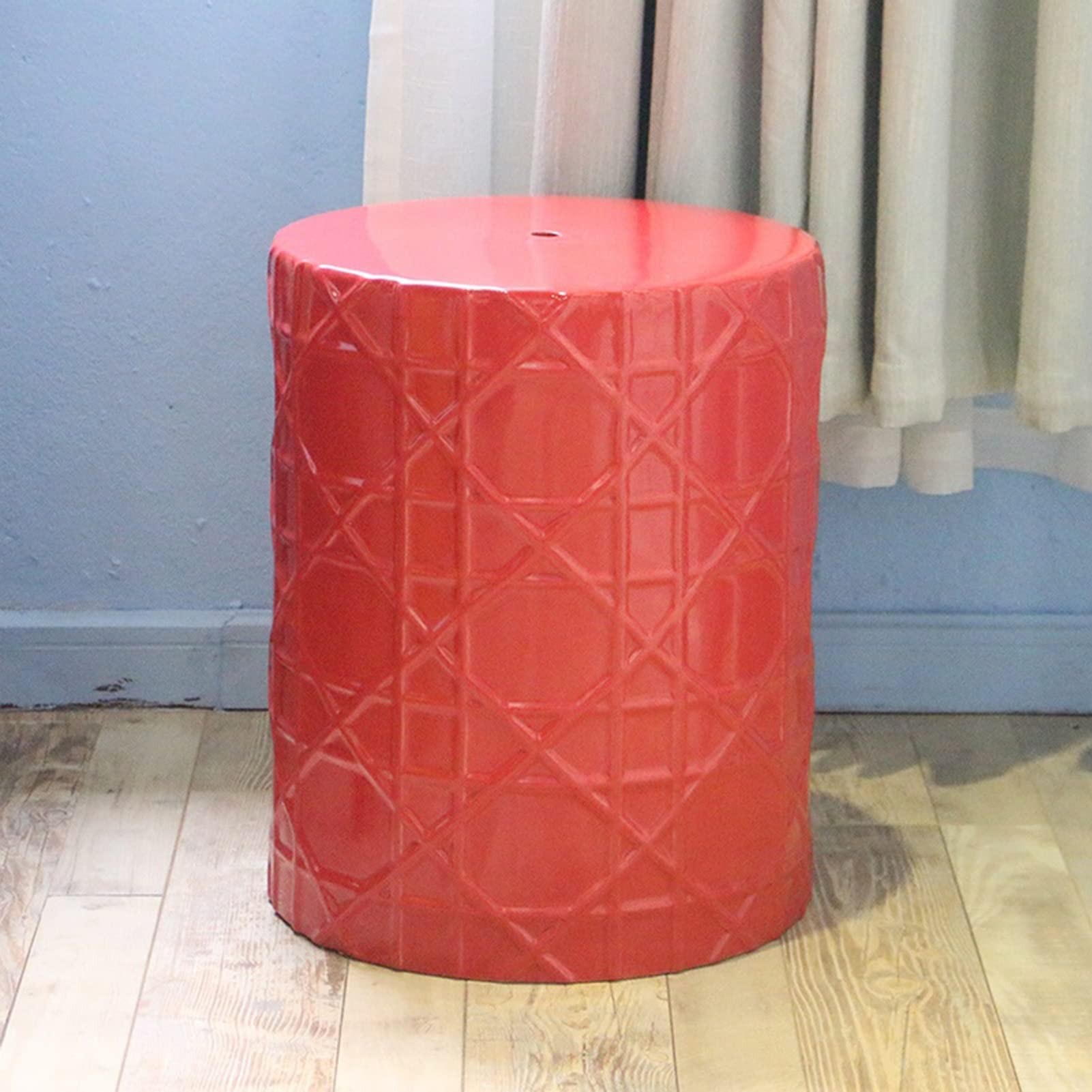 Blood Red Ceramic Garden Seats Red Garden Seating And Garden Furniture