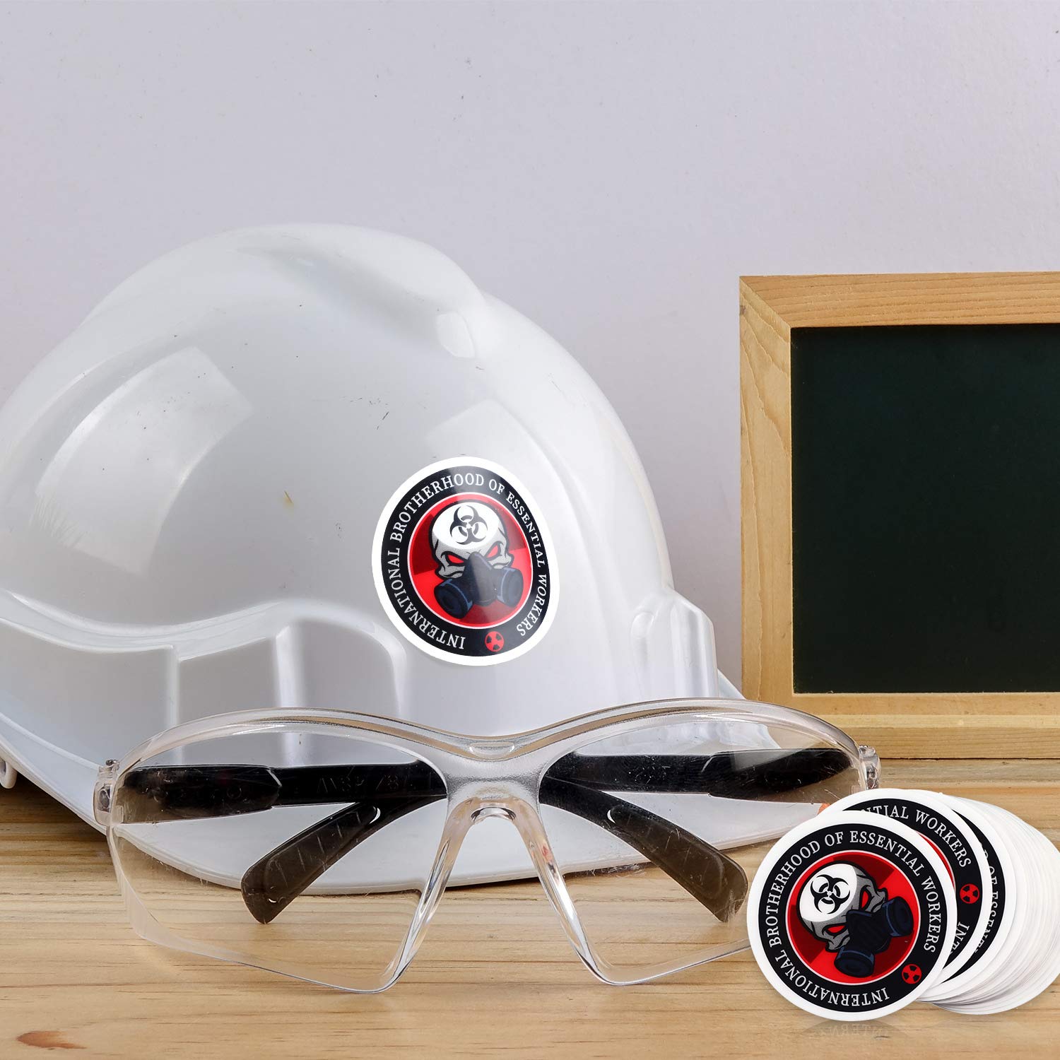 20 Pieces Essential Worker Hard Hat Sticker Pack 2 4 | Desertcart Sri Lanka