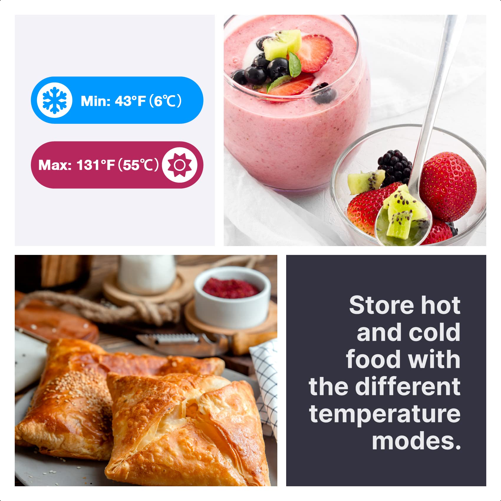 Snapklik.com : Living Enrichment Mini Fridge Chilling 4L Capacity