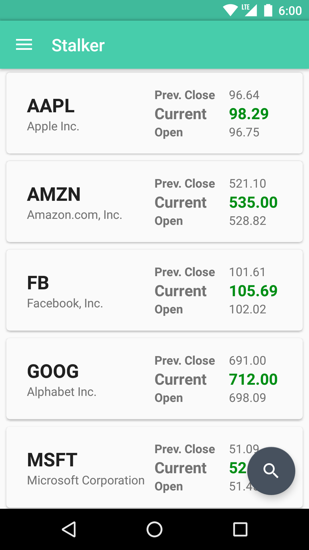 Market Stalker - App on Amazon Appstore