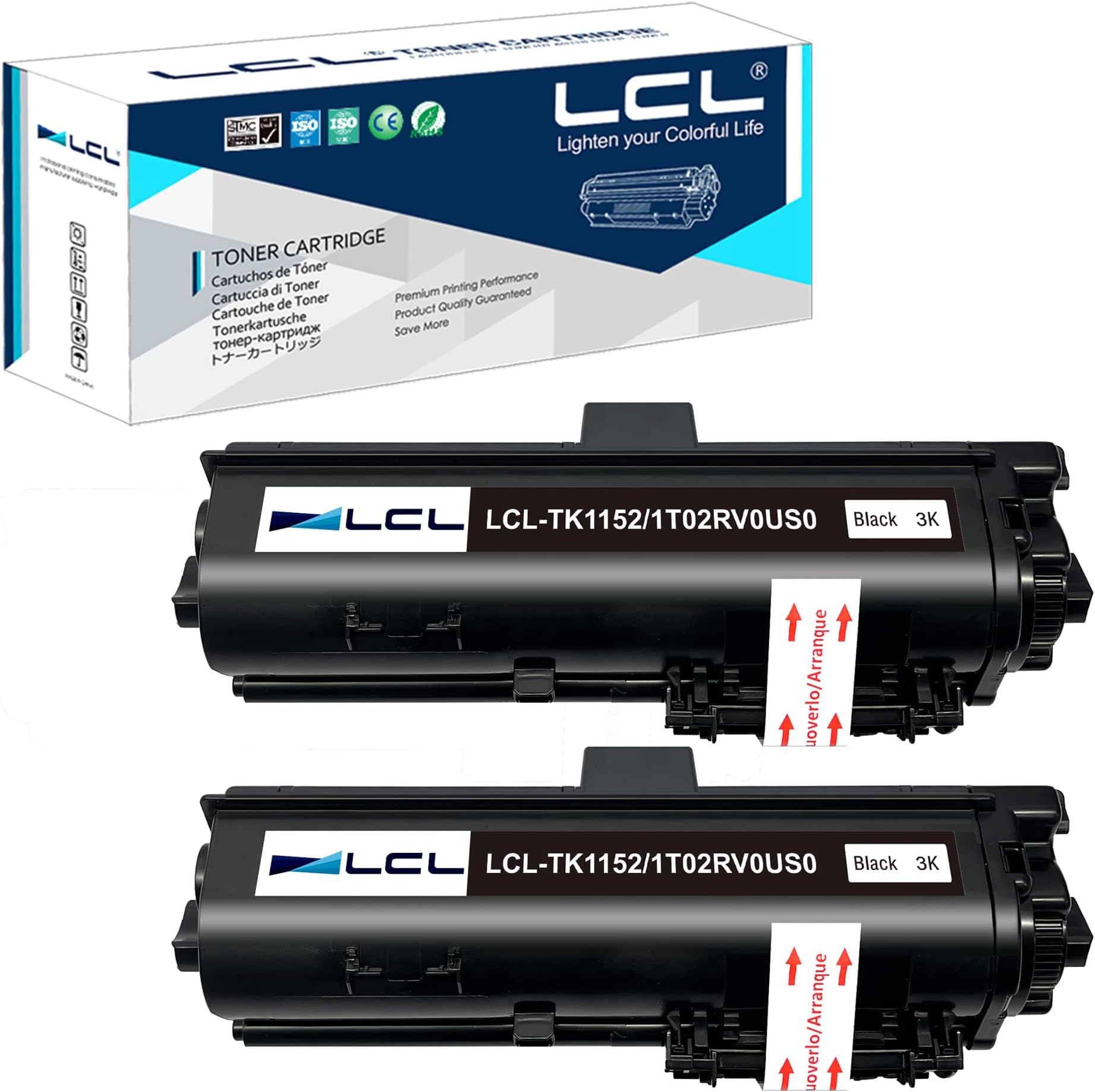 Amazon.com: TRICARI TK-1152 Toner Compatible for Kyocera TK-1152 TK1152 ...