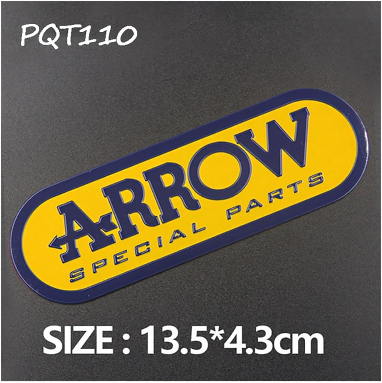 Amazon.com: Motorcycle Exhaust Pipes Decal Sticker Aluminium 3D Heat ...