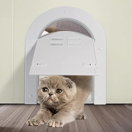 Amazon.com: LYNX Cat Door Interior Door - Unique Stylish Design - HQ ...