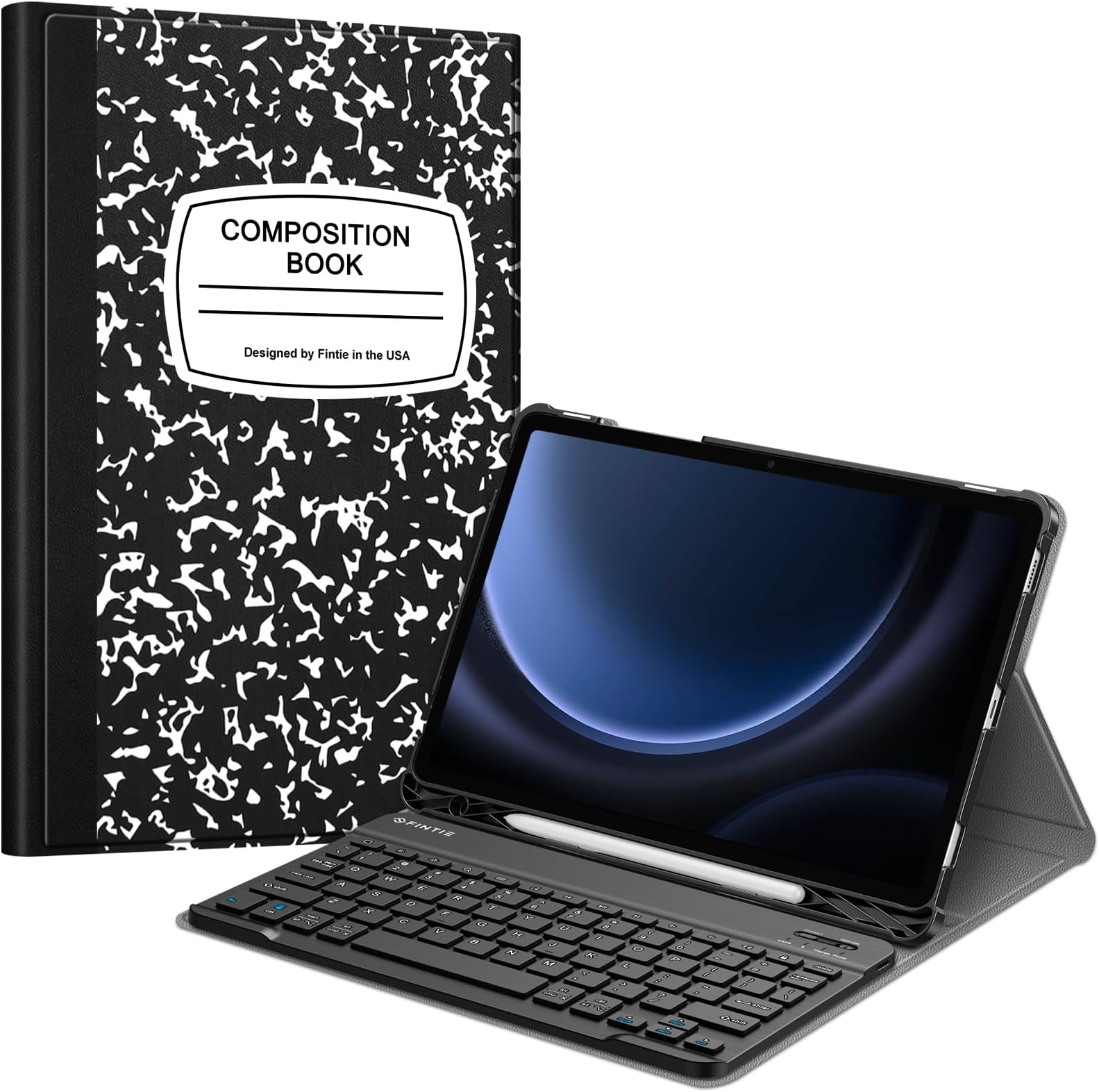 Amazon.com: FINTIE Keyboard Case for Samsung Galaxy Tab S9 FE 5G 10.9 ...
