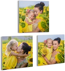 Amazon.com: MIXPIX Сustom Photo Tiles Mixtiles 8x8 inch – Set of 3 ...