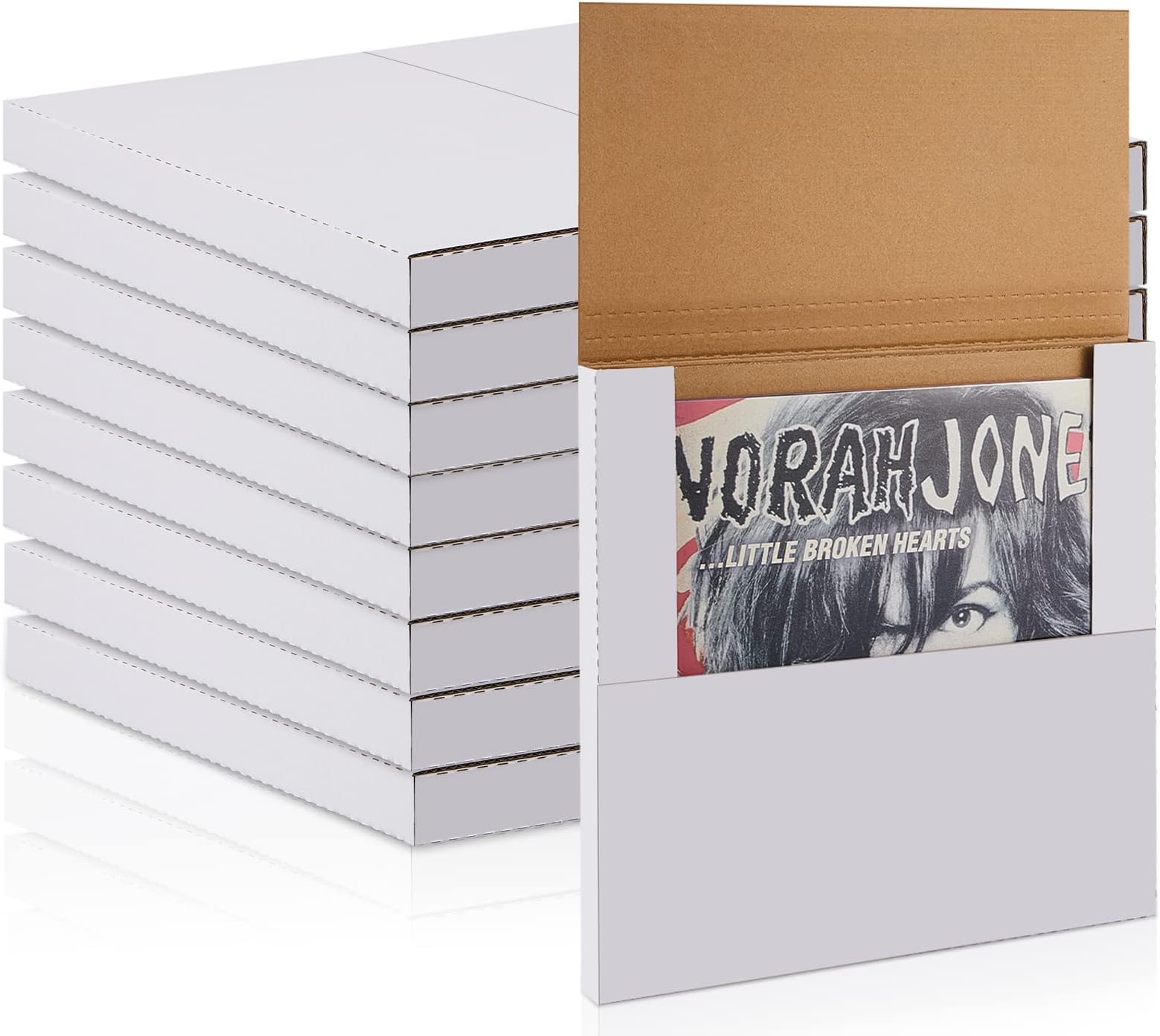 Amazon.com : Tatuo 30 Pieces Vinyl Record Mailers 12.5" x 12.5" x 1 ...
