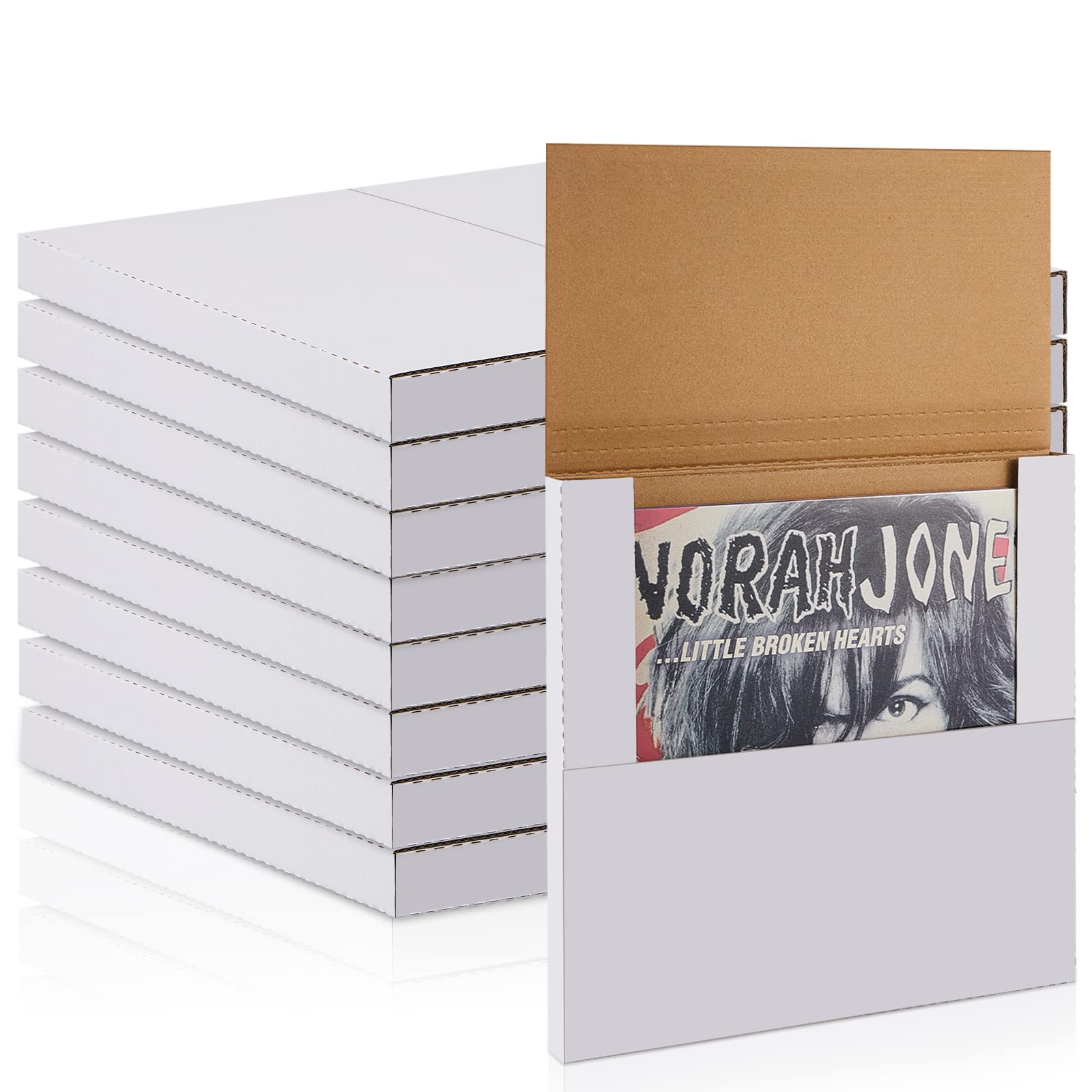 Amazon.com : Tatuo 30 Pieces Vinyl Record Mailers 12.5" x 12.5" x 1 ...