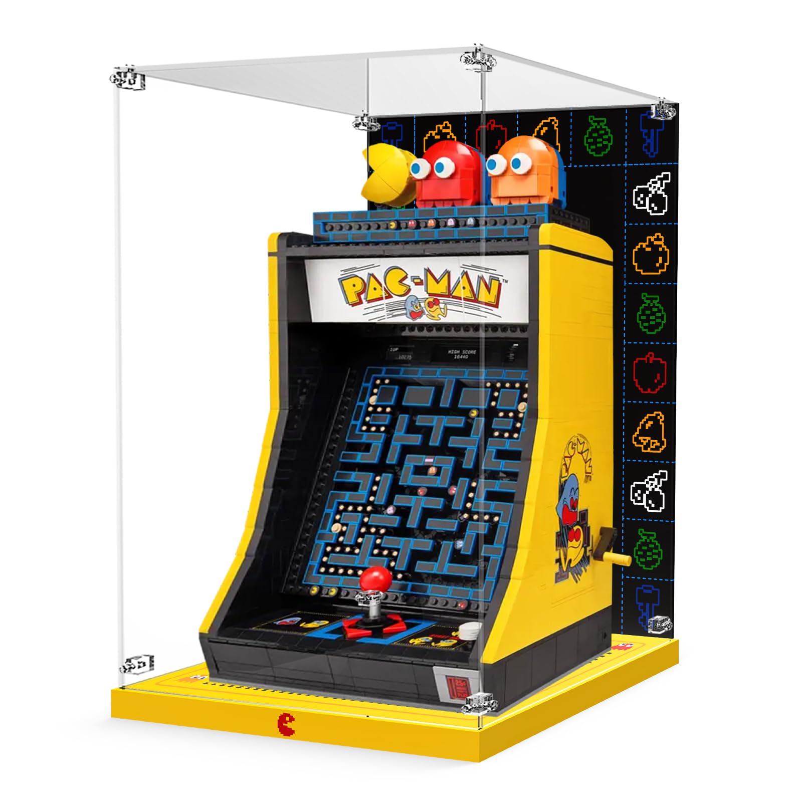 PIPART Acrylic Display Case for Lego 10323 PAC-Man Arcade, Dustproof ...