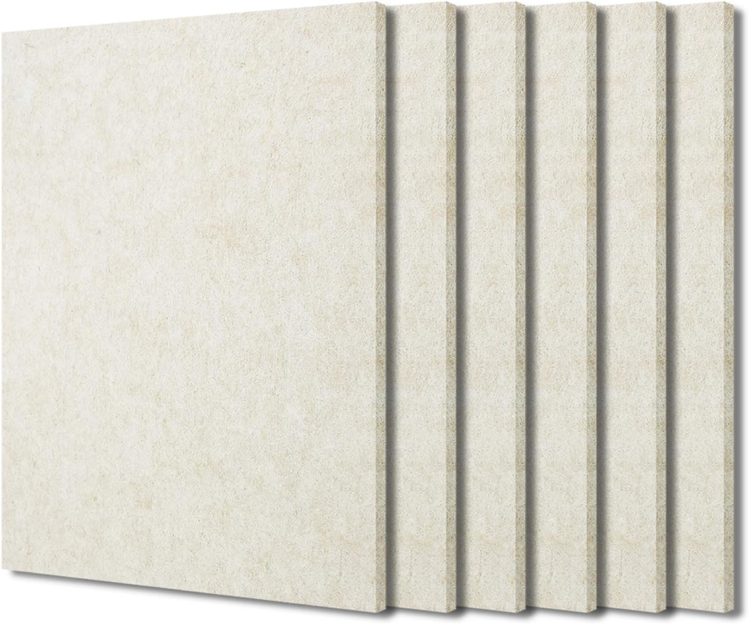 12 Pack High Density Acoustic Absorption Panels, Soundproofing Foam ...