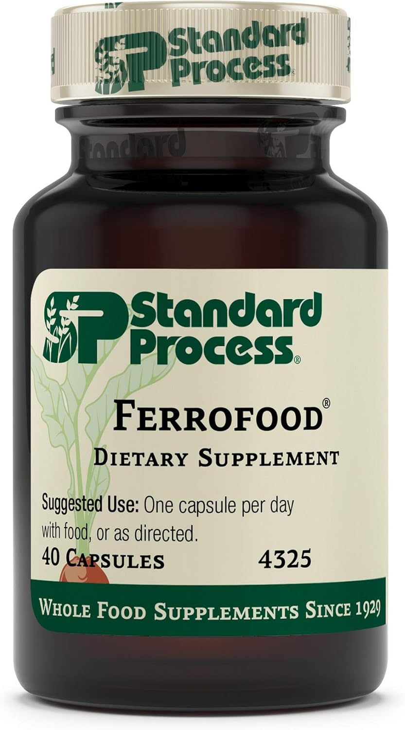 Standard Process Ferrofood - Whole Food Antioxidant, Healthy Blood and ...