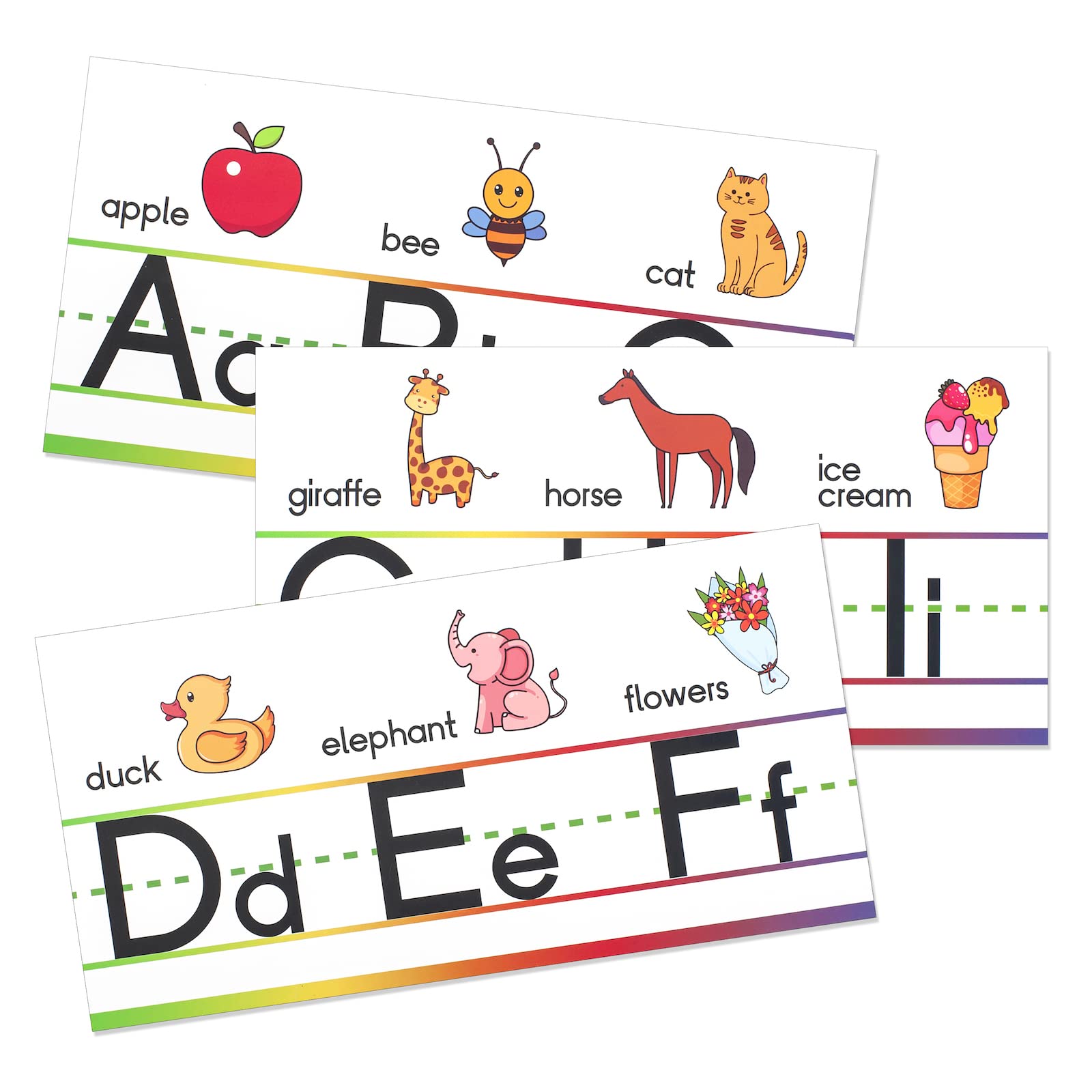 Buy Alphabet Bulletin Board Set and Number Line for Classroom Wall ...