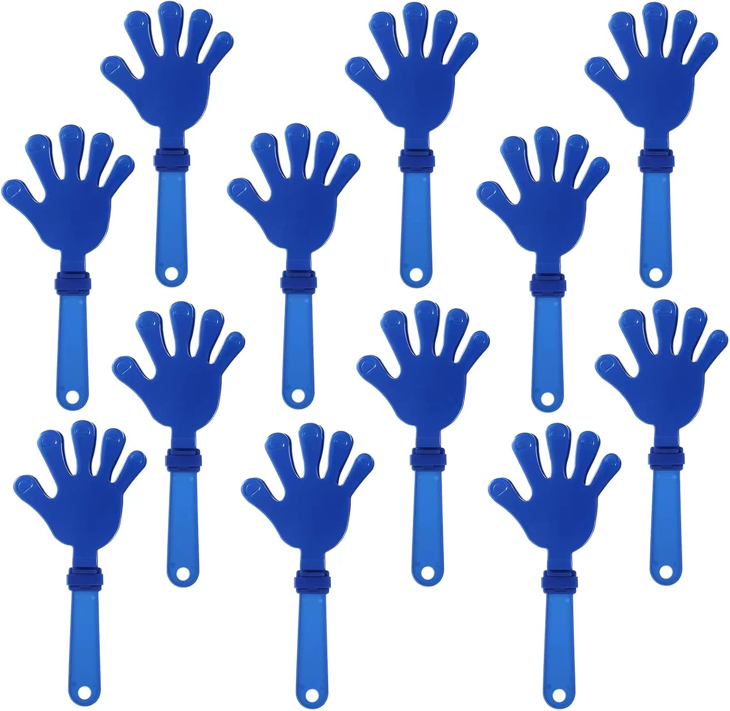 Amazon.com: ZCYSRLQIN 12 Pcs Royal Blue Hand Clappers 7.5 Inch Clappers ...
