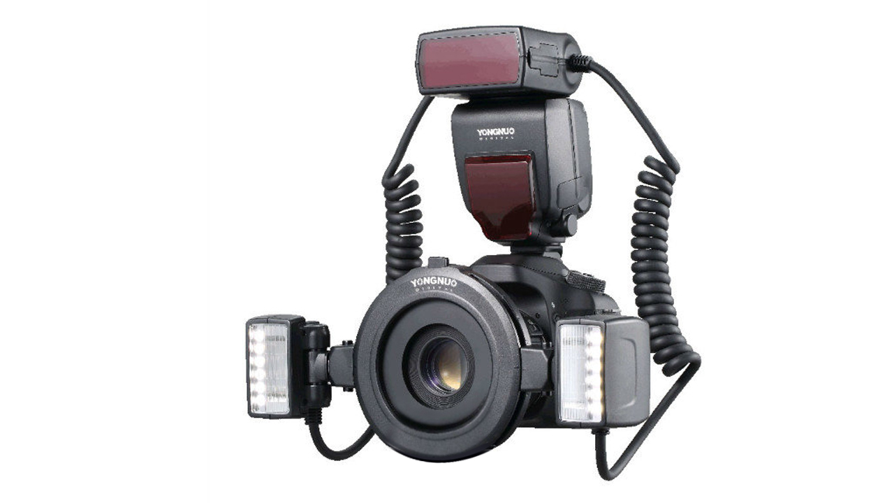Watch YONGNUO YN24EX TTL Macro Ring Flash Speedlite 4PCS Adapter on ...