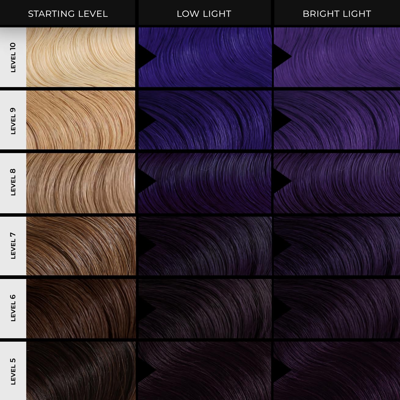 Snapklik.com : XMONDO Color Blue + Purple Shade Shift Color Depositing ...