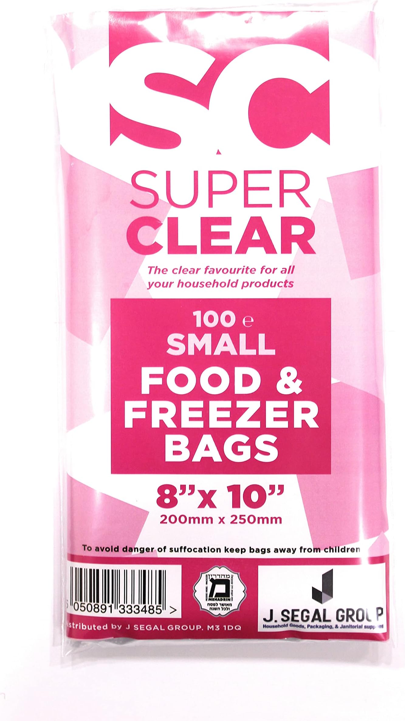 Food & Freezer Bags with tie Handles.- 100 Pack : Amazon.co.uk: Home ...
