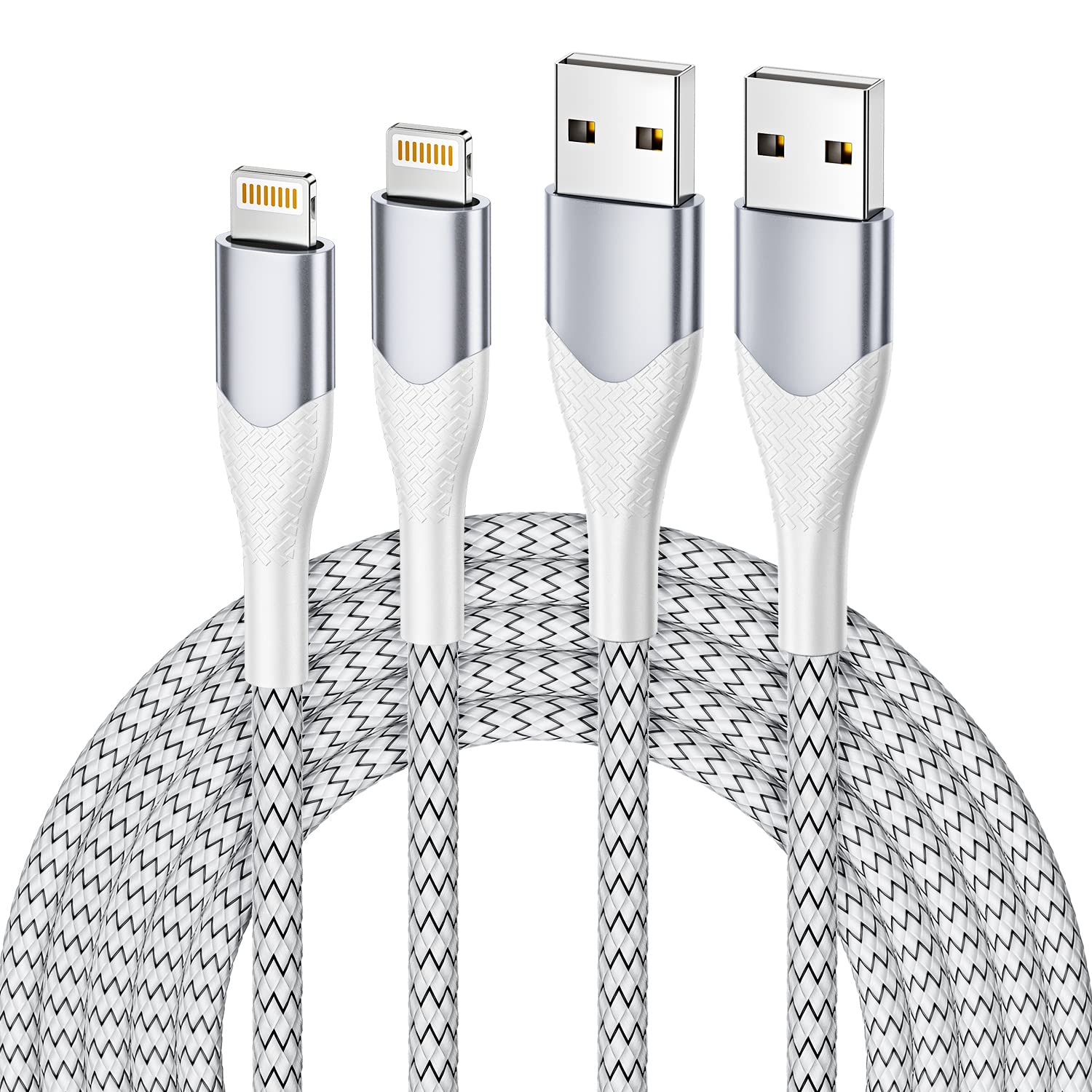 XUDUO Câble iPhone [2M/Lot de 2] Cable Chargeur iPhone Certifié MFi ...