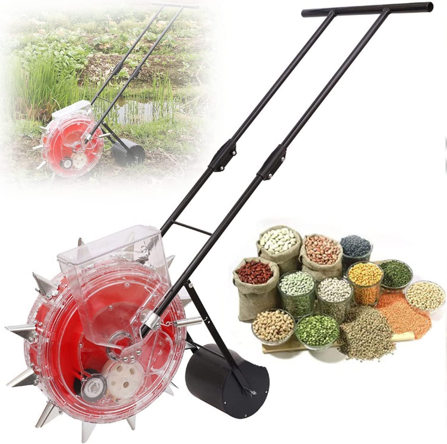 Amazon.com: VIETOL Precision Garden Seeder, Crop Planter, Lawn & Garden ...