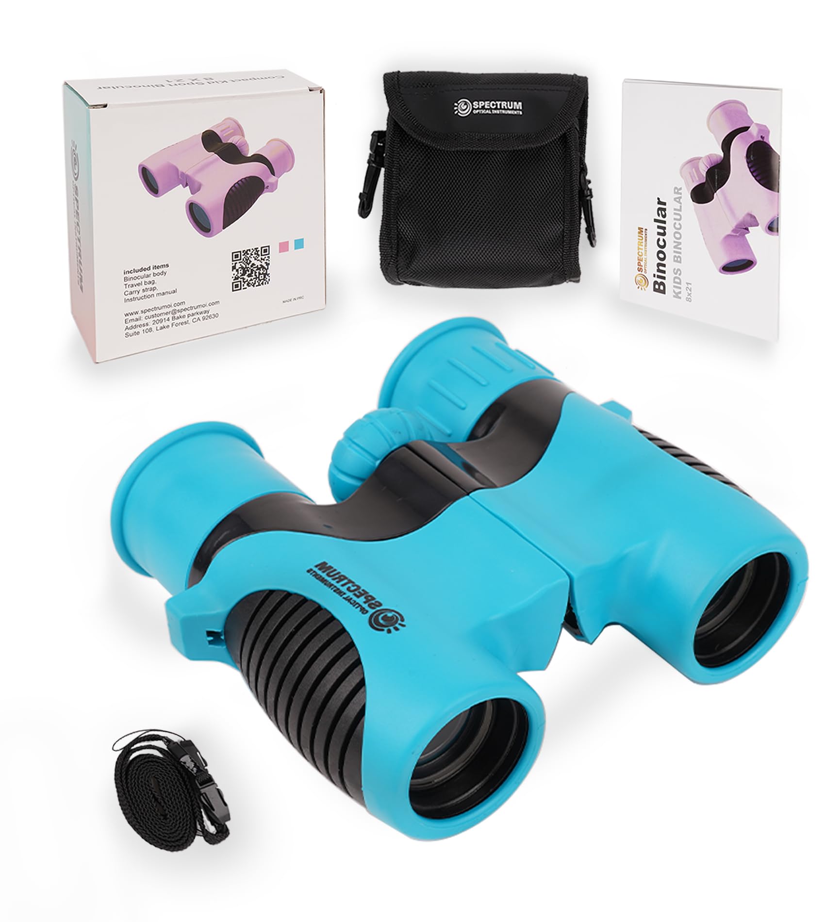 Amazon.com : SpectrumOI Binocular for Kids,8x21 Kid Binoculars ...