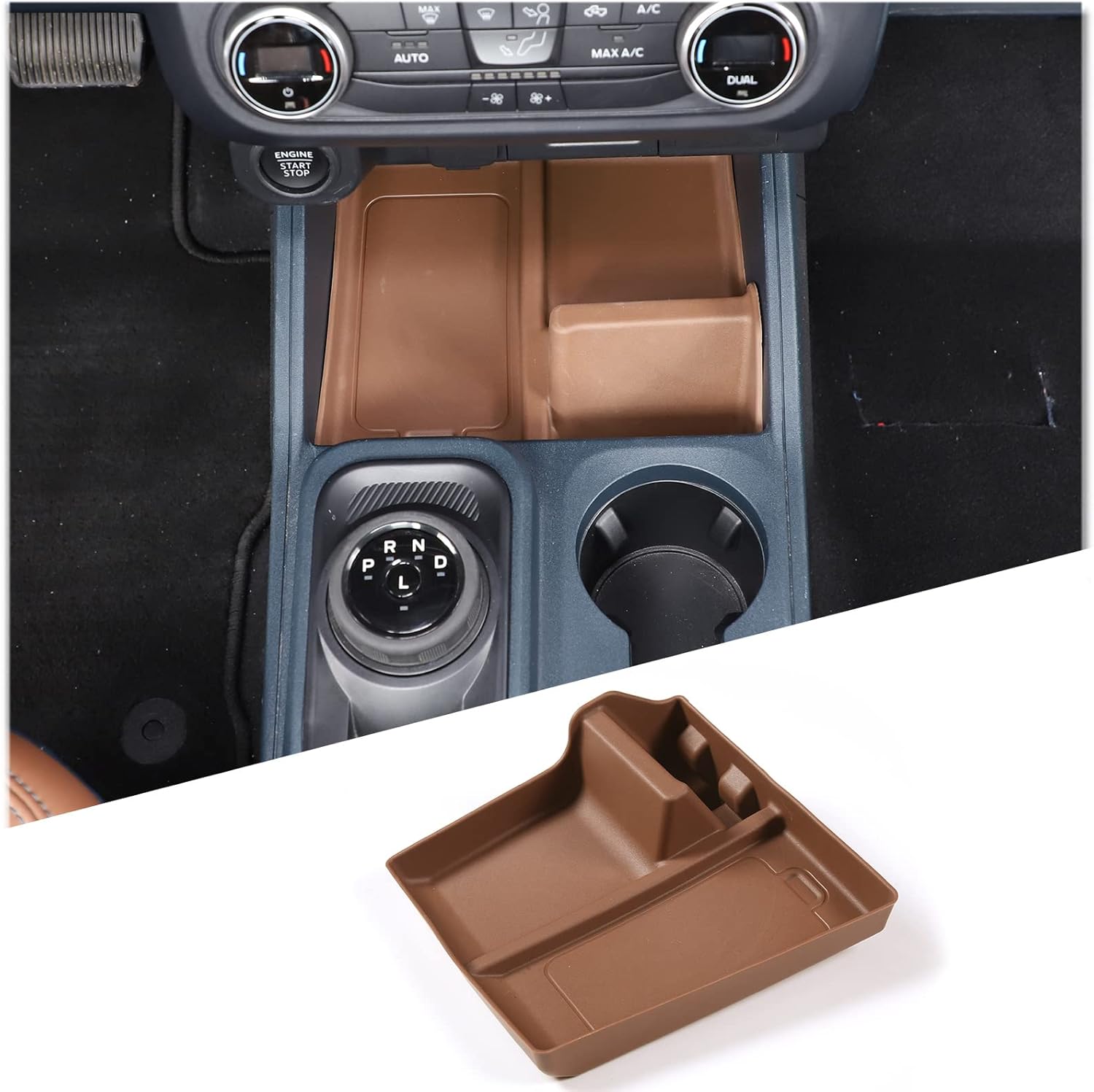 Amazon.com: CHEAYAR Center Console Organizer Tray TPE Control Lower ...