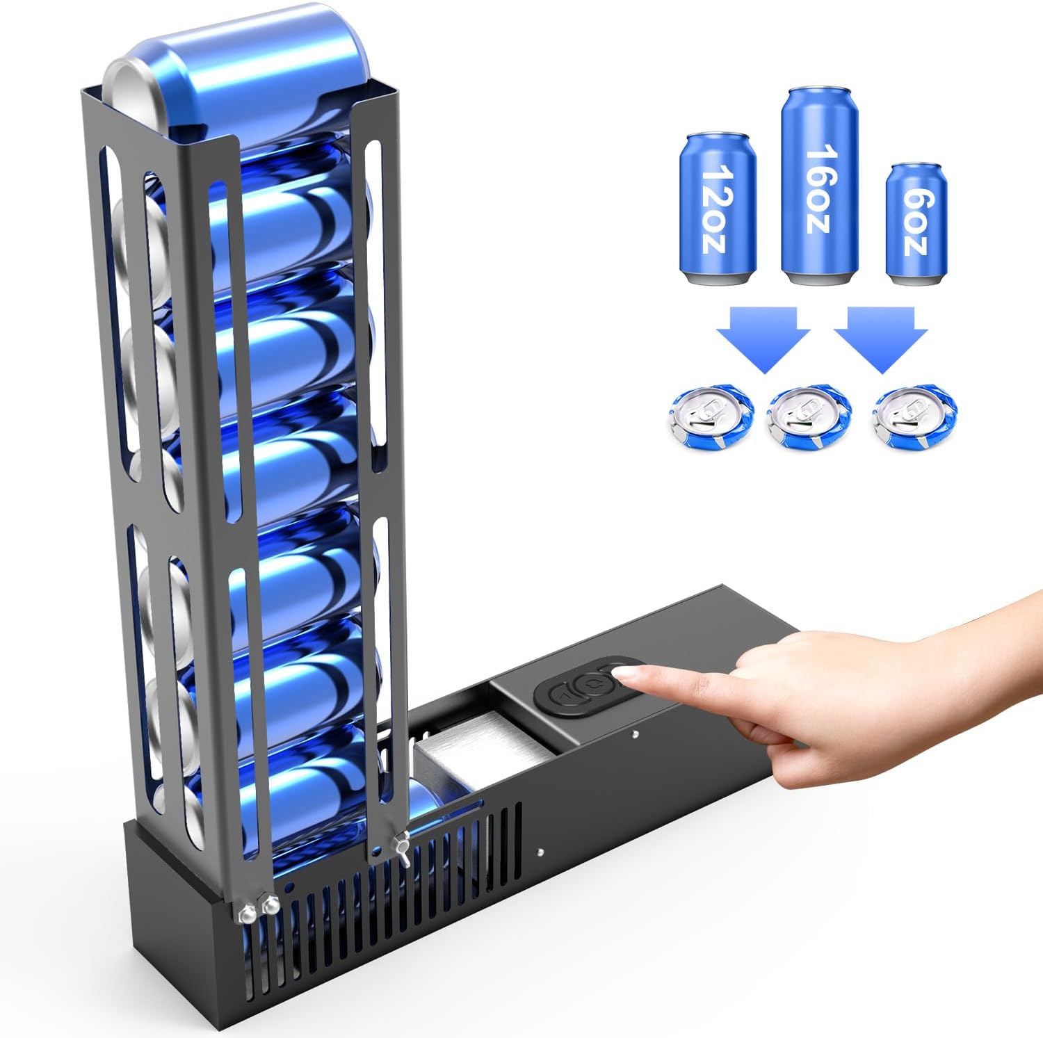 Amazon.com: Electric Can Crusher for Recycling - Automatic Smasher for ...