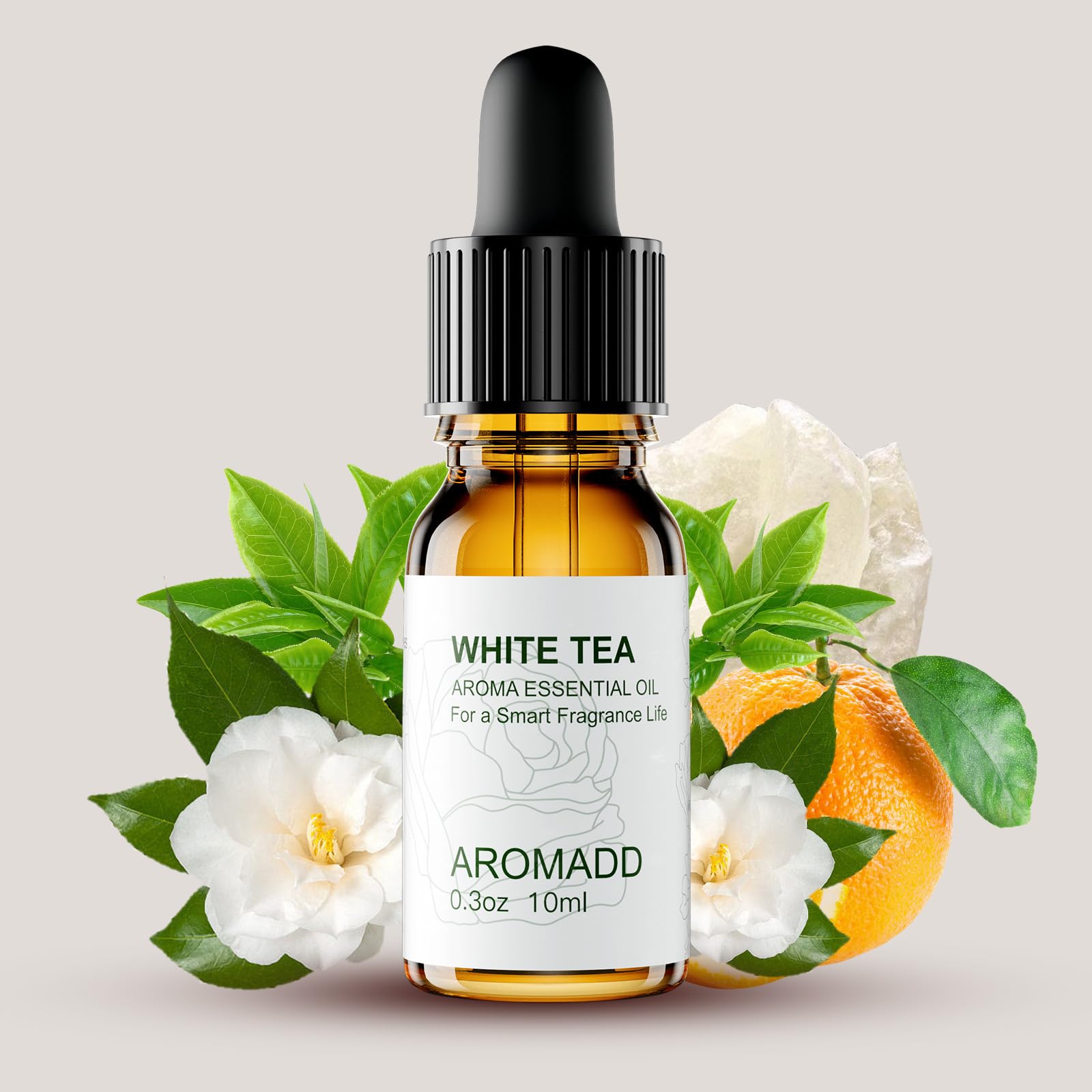 Amazon.com: Aromadd White Tea Aroma Essential Oil Blend, Aromatherapy ...