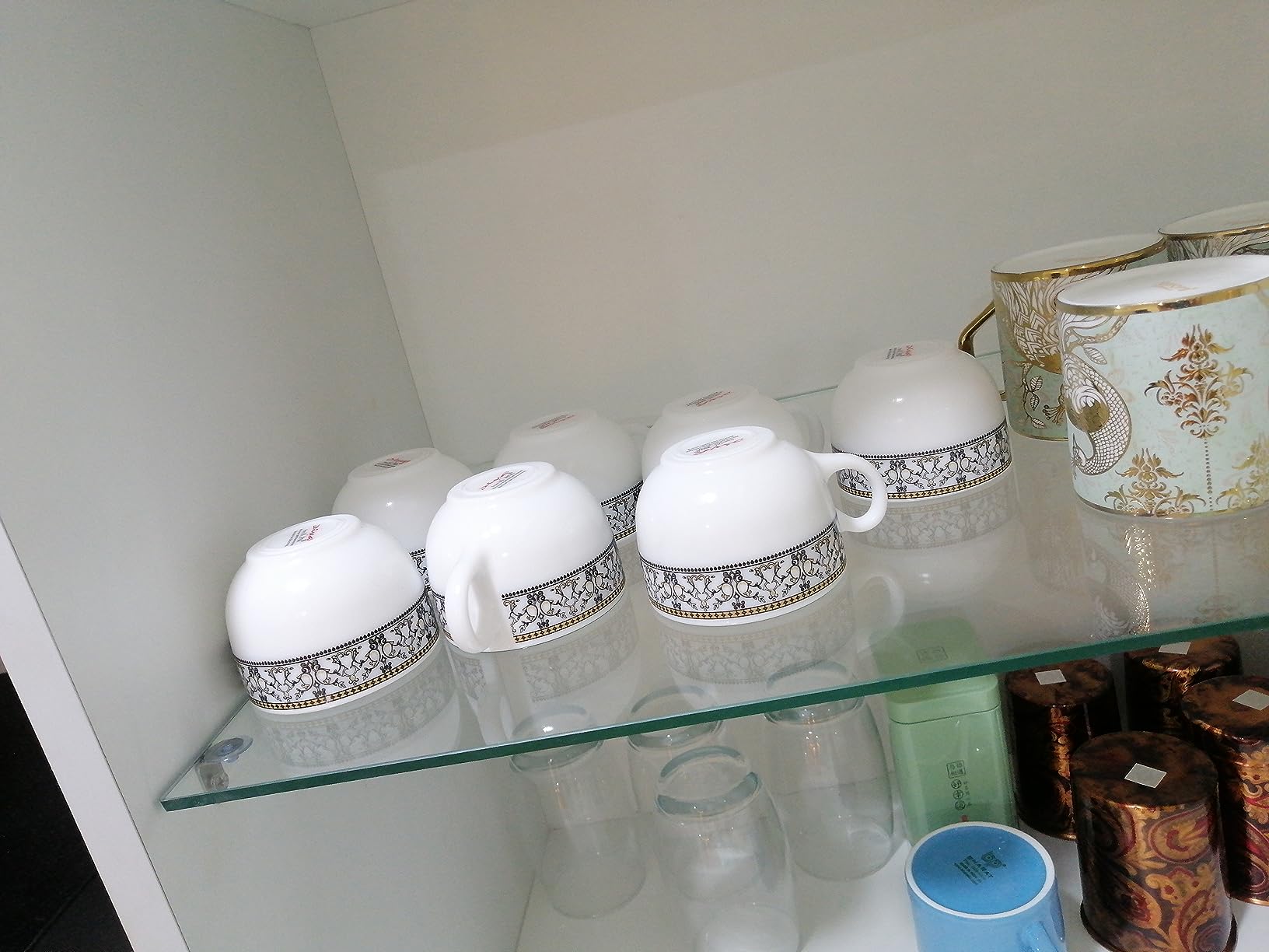 La Opala, Sovrana Collection, Opal Glass Dinner Set 62 pcs, Moroccan ...