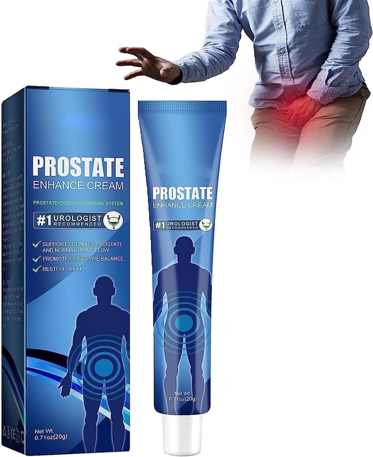 Prostamax+ Prostate Enhance Cream, Prostate Care Men's Powercream ...
