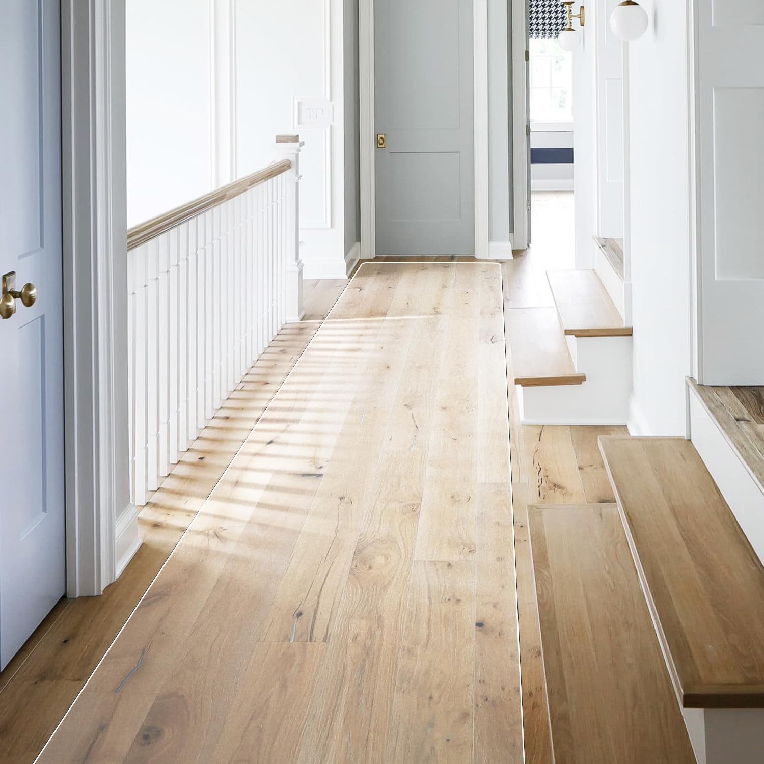 Amazon.com: SALLOUS Hallway Runner Rug, 2x12ft Clear Runner Floor Mat ...