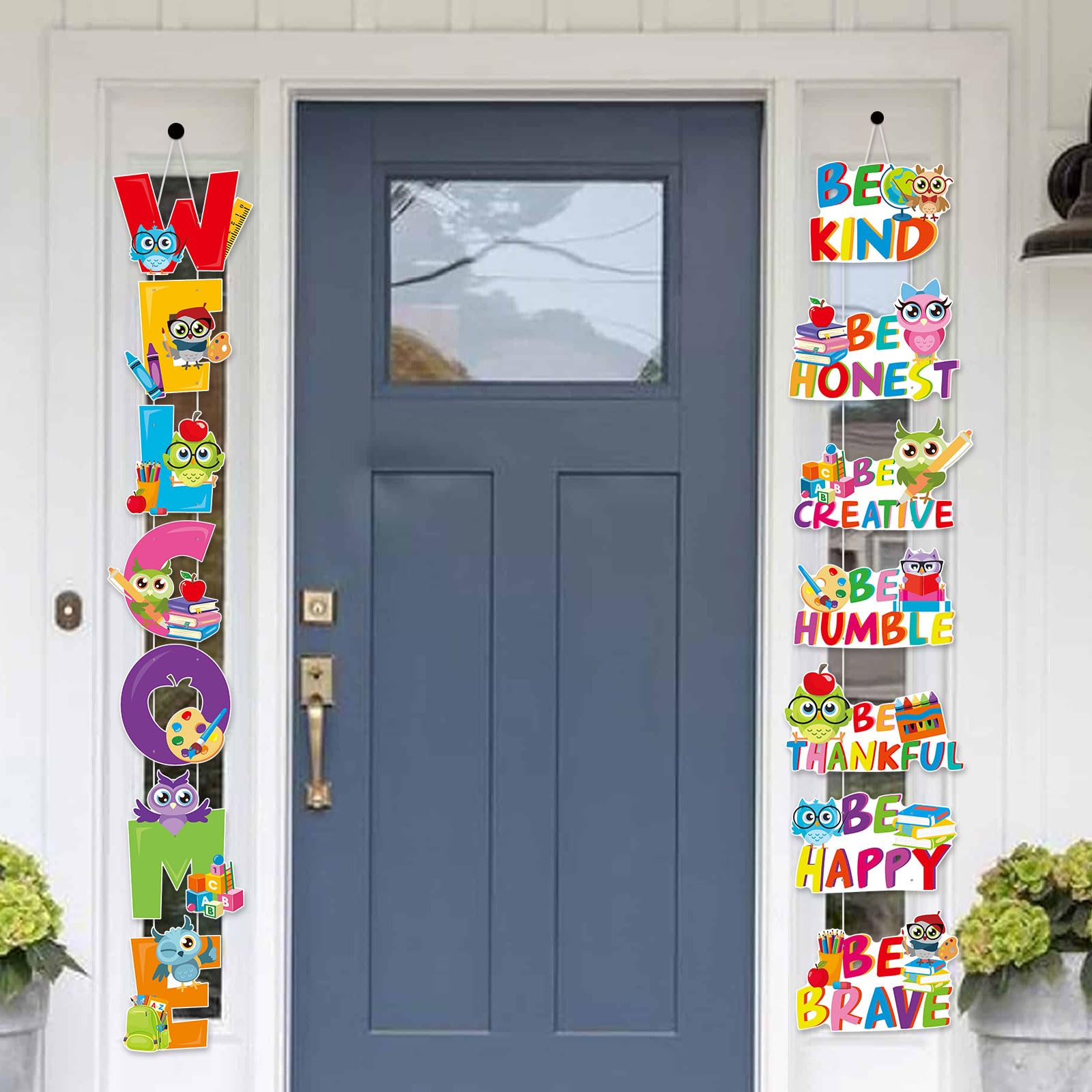 Welcome Sign Classroom Welcome School Door Decoration Kit: Classroom ...