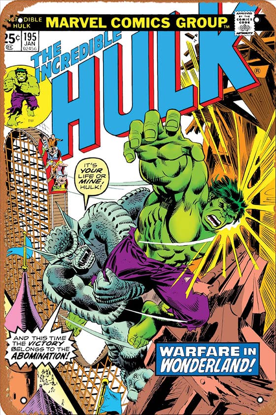 The Incredible Hulk Vs Abomination Poster