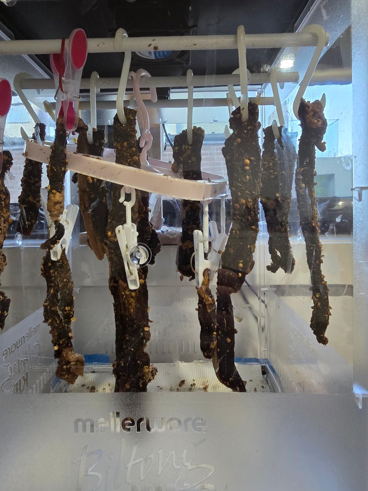 Mellerware Biltong King Biltong Maker - Food Dehydrator - Clear ...