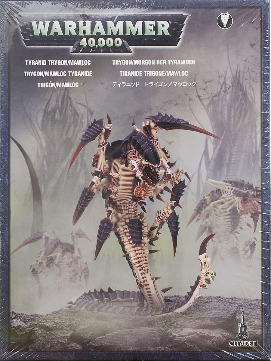 GAMES WORKSHOP 99120106019" Warhammer 40,000" Tyranid Trygon/Mawloc ...