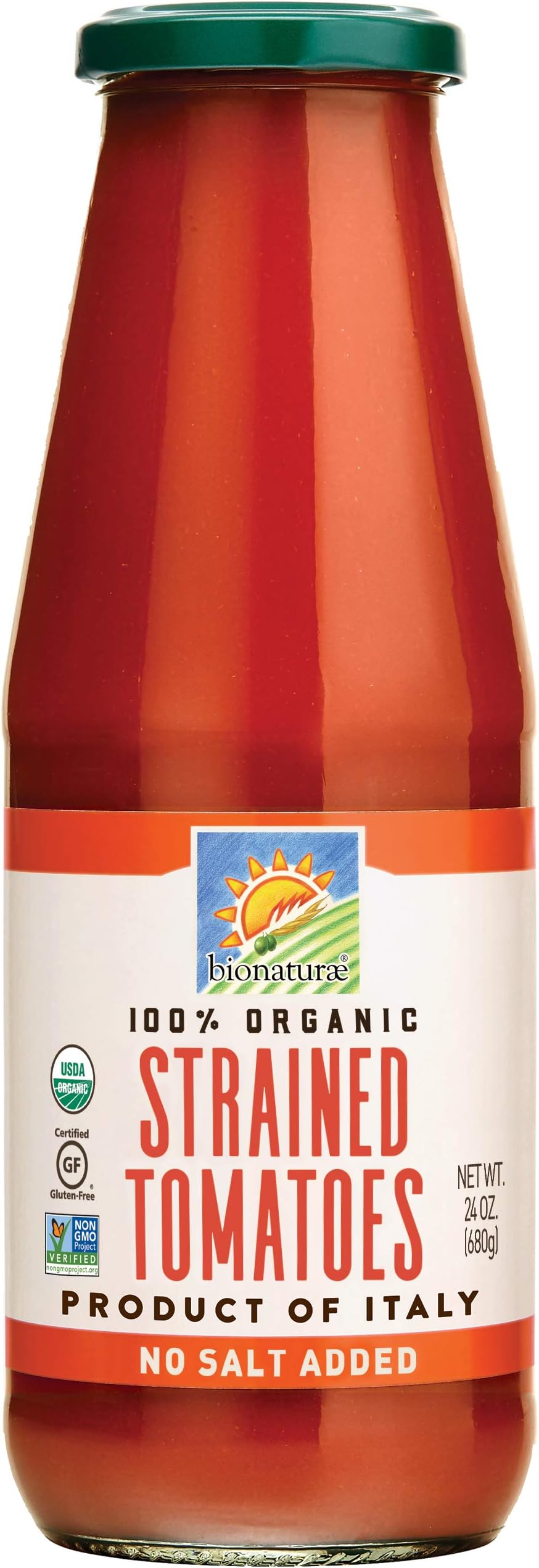 Amazon.com : Bionaturae Tomatoes Strained | Organic Strained Tomatoes ...