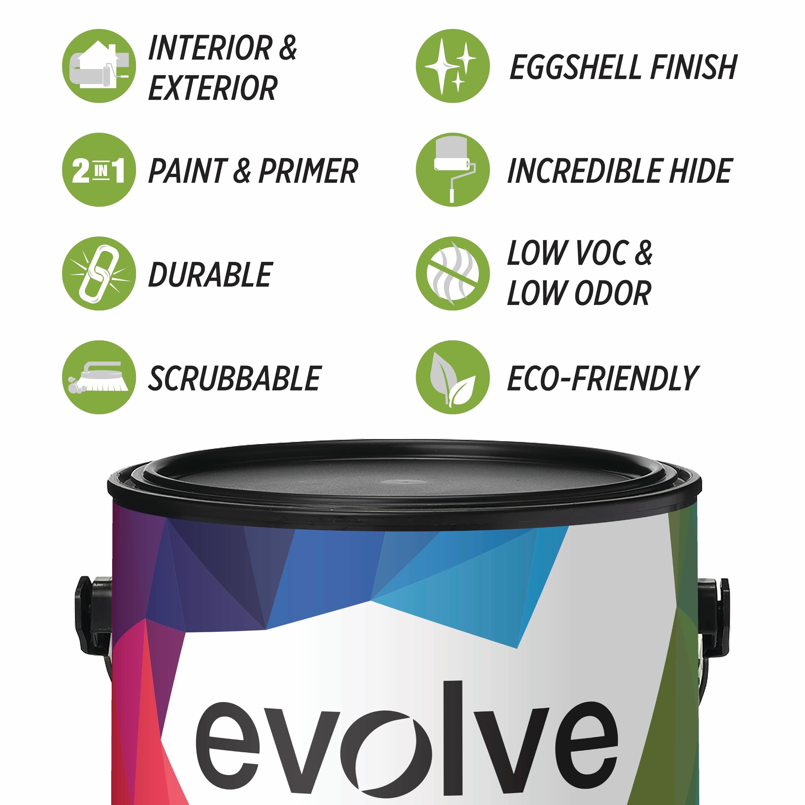 Snapklik.com : EVOLVE Paint & R: Environment-friendly, Low Sheen
