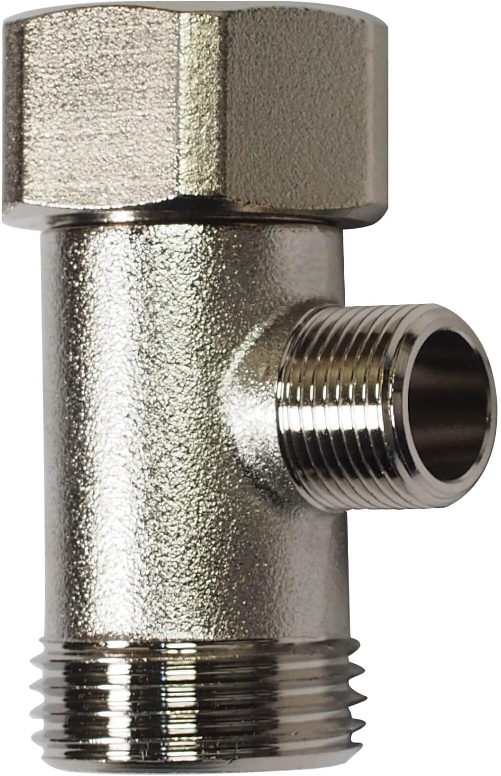 Tecmolog 3-way Tee Connector Stainless Steel T Adapter G 1/2 T Valve ...