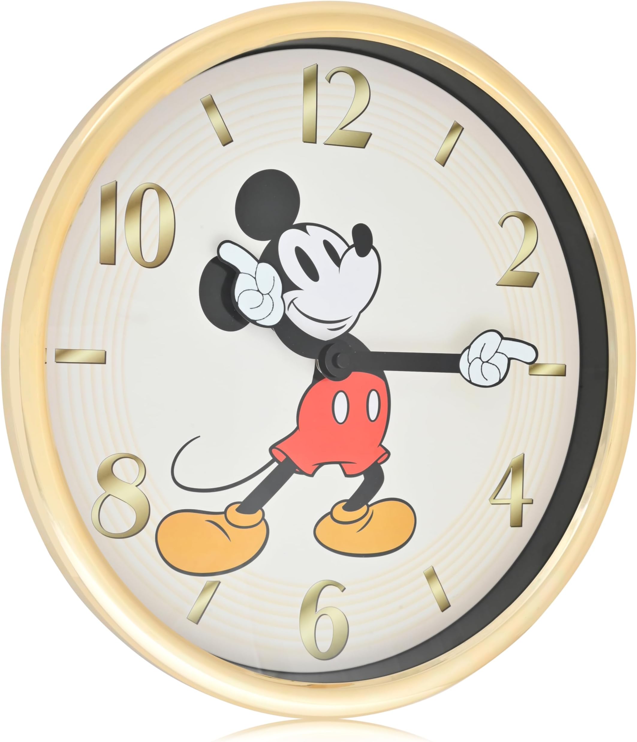 Amazon.com: Accutime Mickey Mouse 871776 Retro Art Master Wall Clock ...
