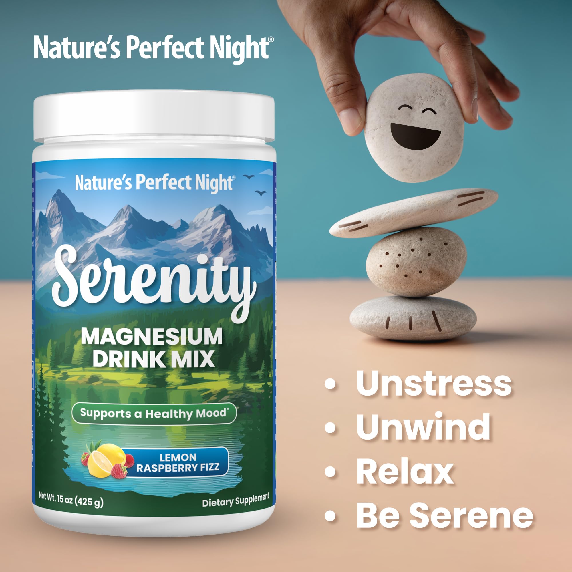 Snapklik.com : Natures Perfect Night Serenity Magnesium Drink Mix ...