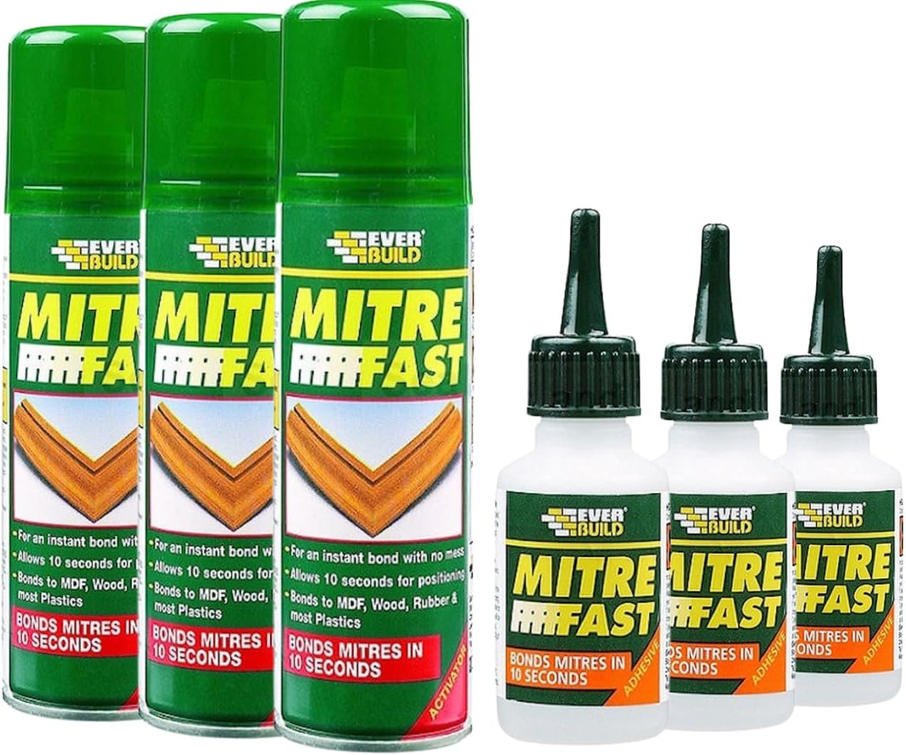 Bond It BDMI Superglue Activator Mitre Adhesive, Clear : Amazon.co.uk ...