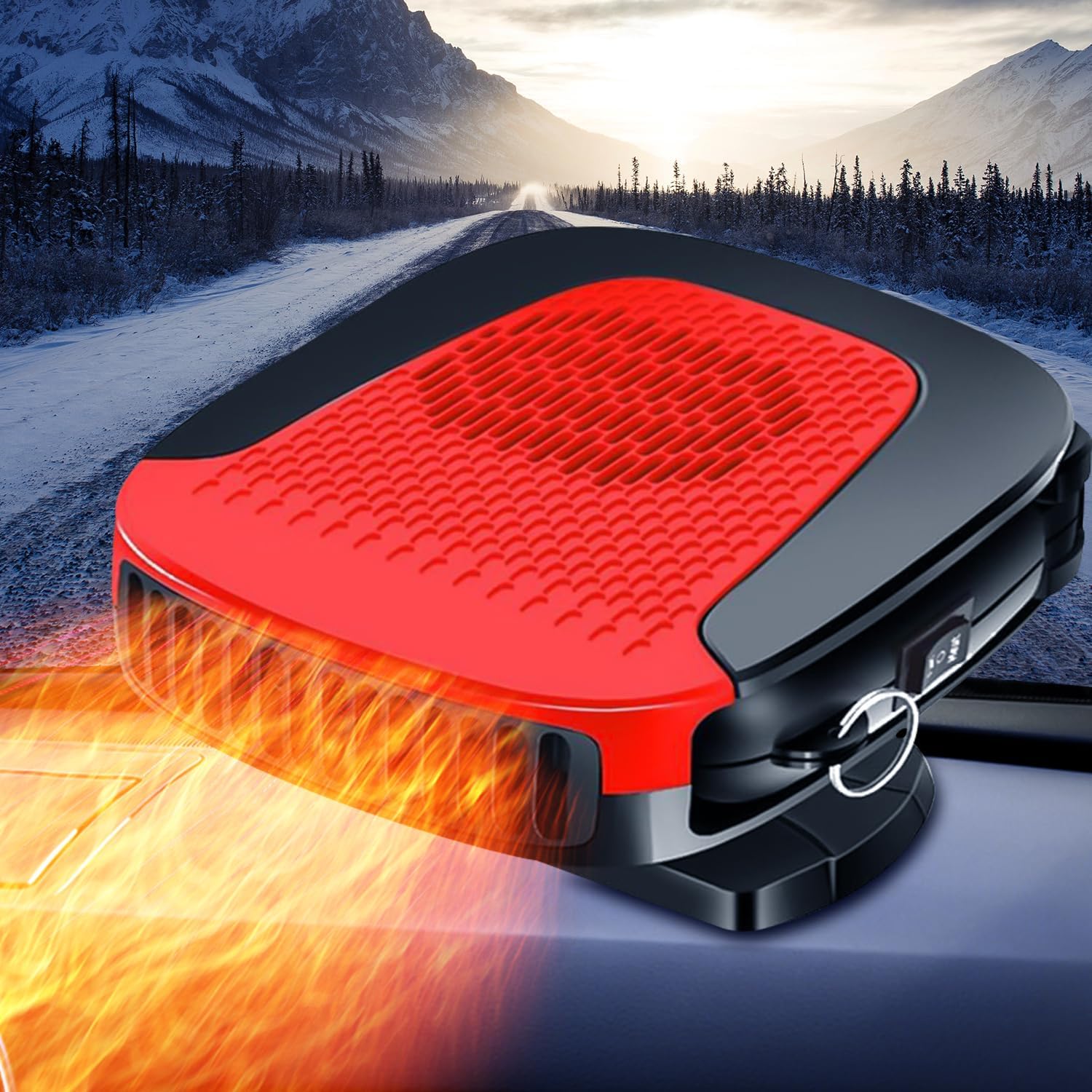 Amazon.com: Portable Car Heater Defroster-150W 12V Portable Car USB ...