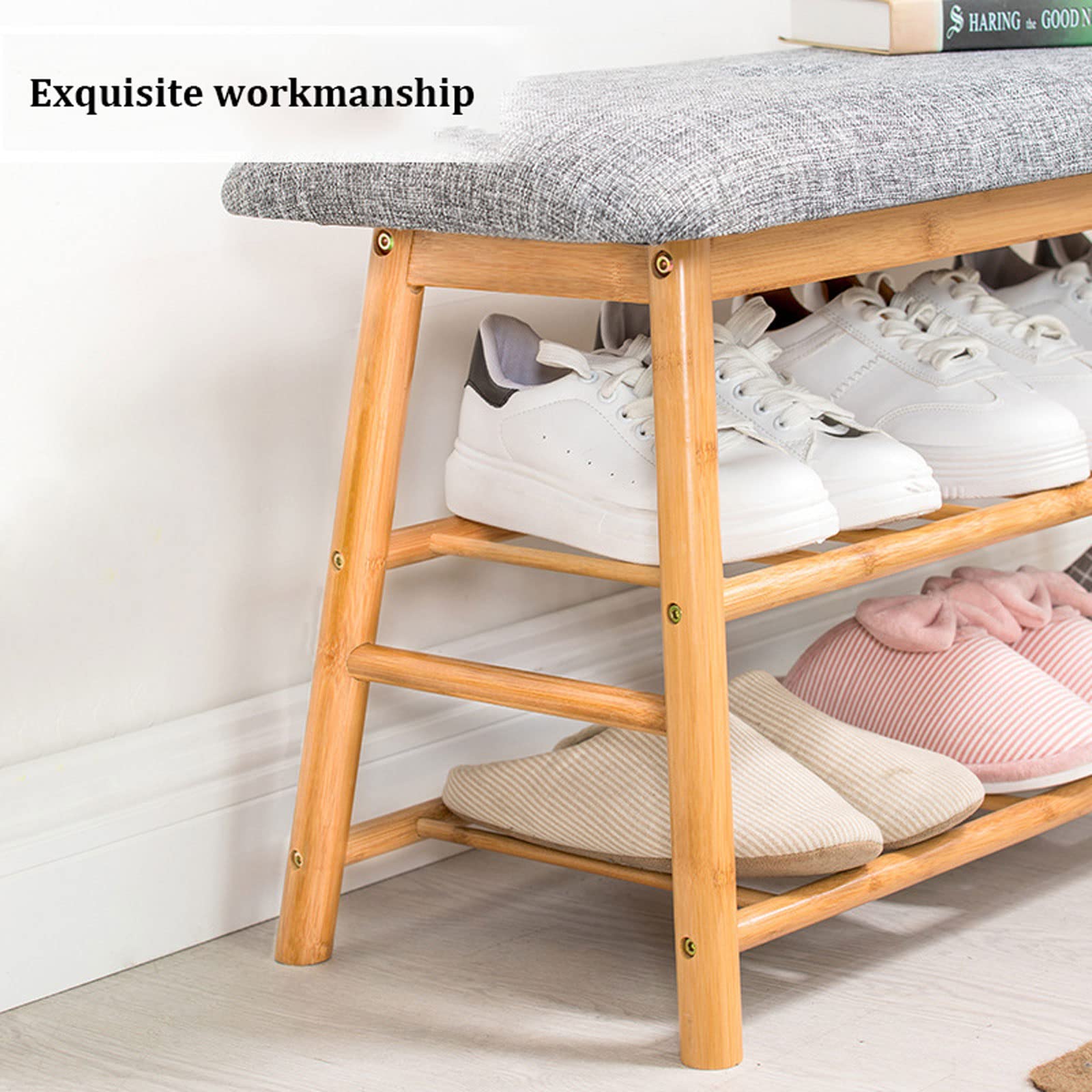 Suport pentru pantofi pentru banca pentru pantofi, cu 2 niveluri ...