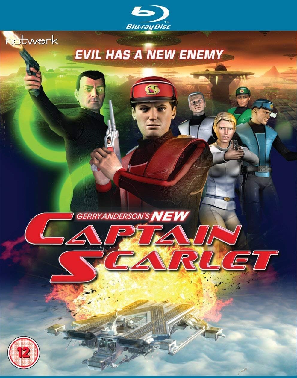 New Captain Scarlet: The Complete Series [Blu-ray] [Region Free ...